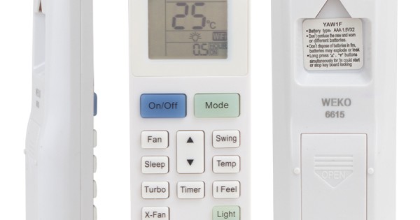ALARKO, SIGMA COMFORT YAW 1F A/C Remote Control